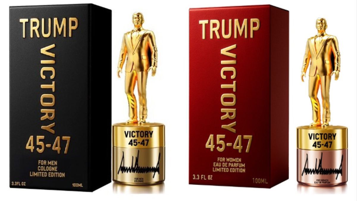 Donald Trump lanza perfume ‘Victory 45-47’